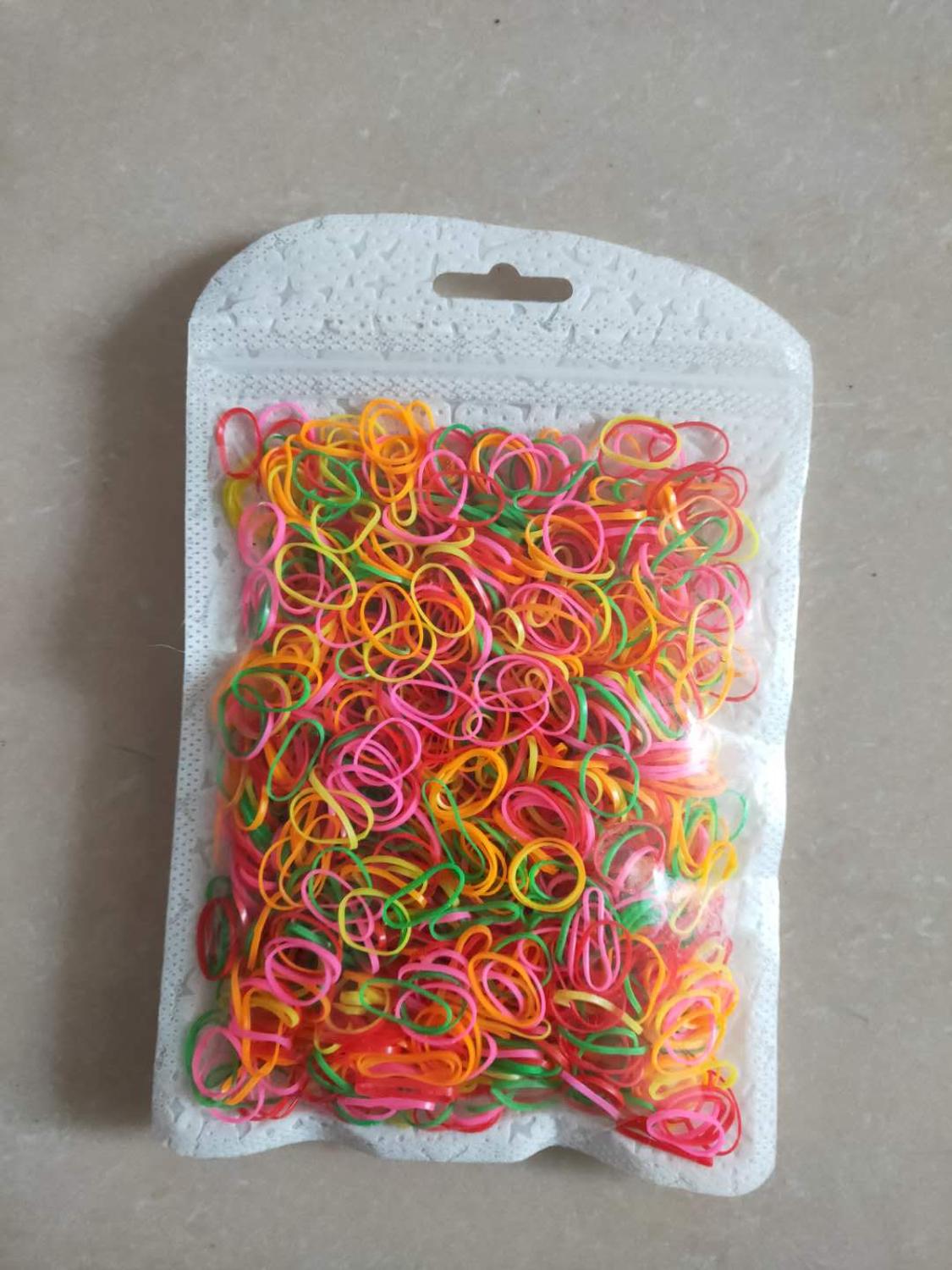 1mm about1000pcs Dog Grooming Disposable Rubber Bands in 6 colors ...